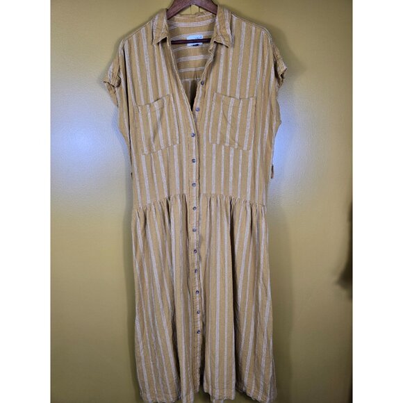 Universal Thread | Dresses | Universal Thread Dress Minimalist Mustard ...